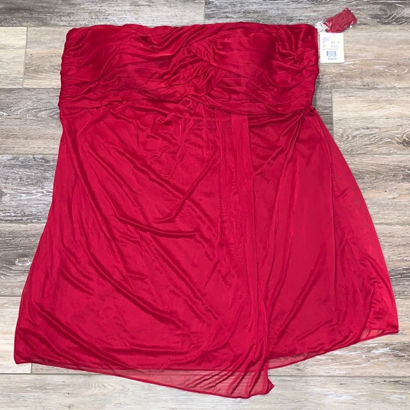 David's Bridal | Dresses | Davids Bridal Red Apple Mini Dress | Poshmark